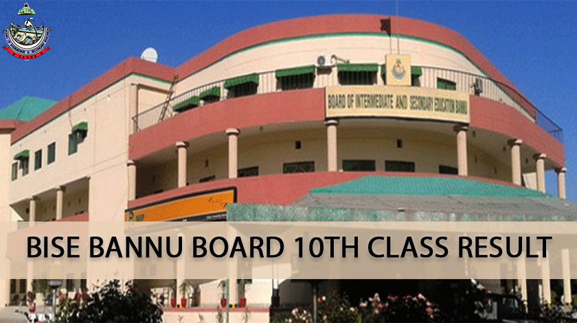 BISE Bannu 10th Class Result 2024